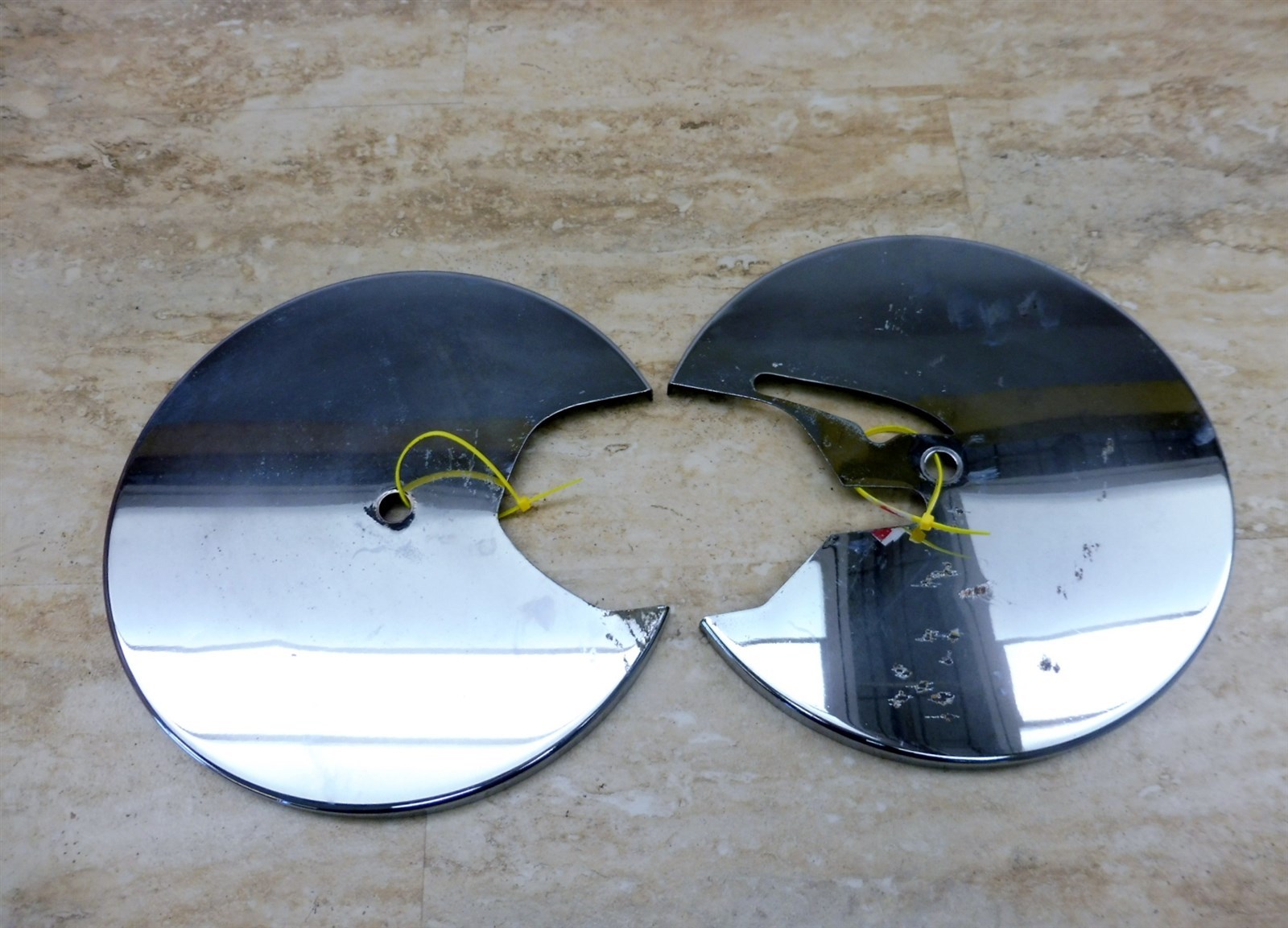 1979 Honda Goldwing GL1000 H1416. chrome brake disc trim covers | eBay