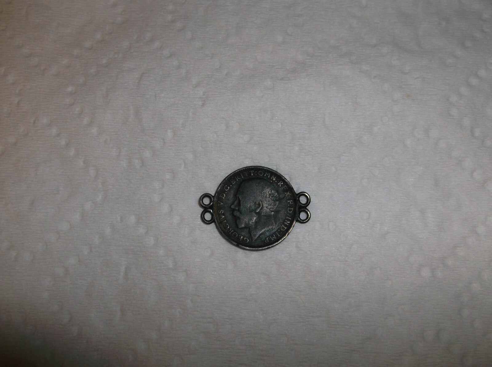 1915 Great Britain 3 Pence Silver Foreign Coin Pendant Altered Coin | eBay