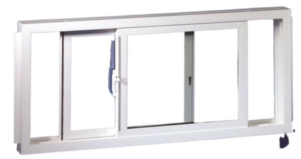 Duo-Corp 33x22" Basement Double Slider Window - White for sale online ...