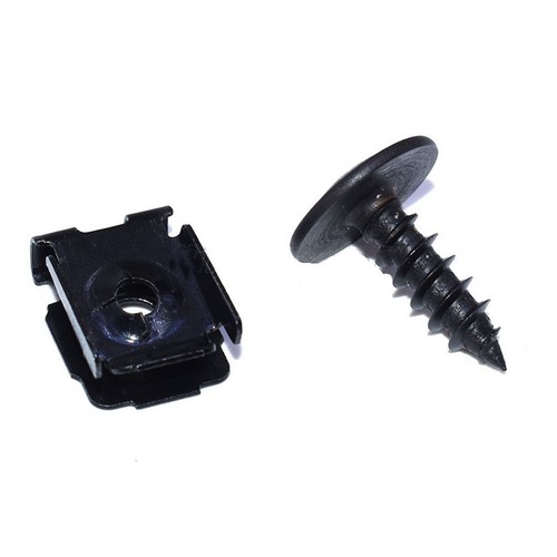 5SET Car Bumper Shield Center Console Trim Retainer Clips for ...