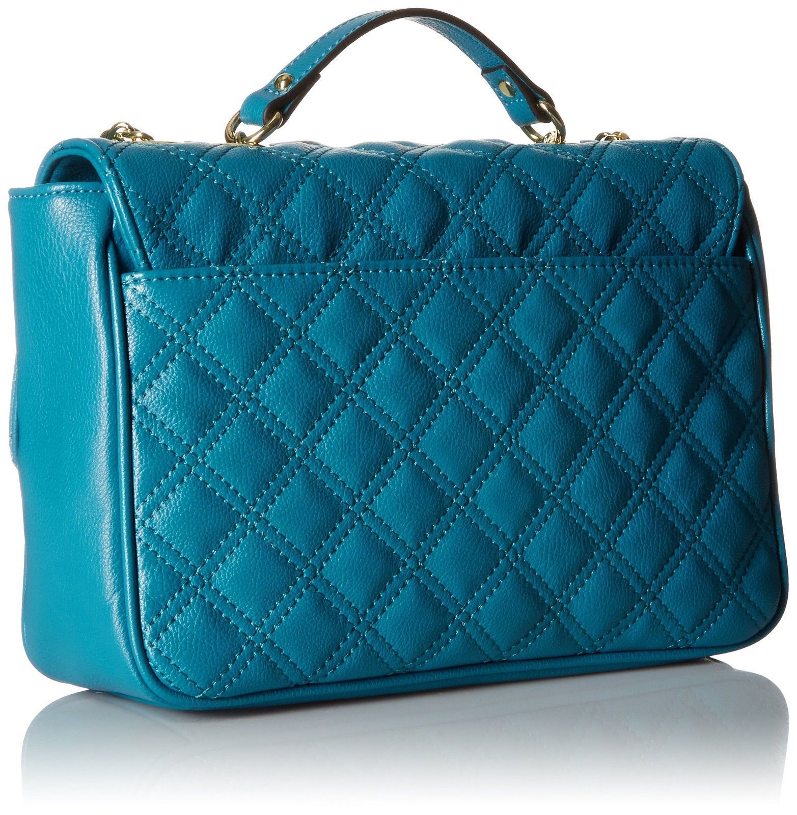 ANNE KLEIN NWT $79 DRESSED TO QUILT blue women's handbag purse LAGOON ...