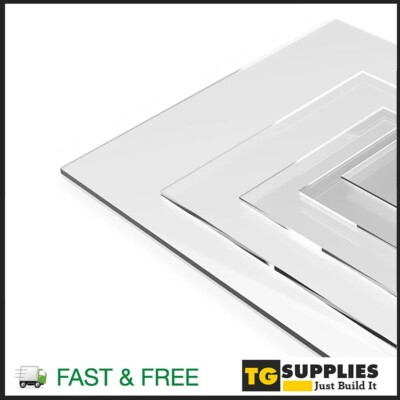 Premium Clear Glass Like Acrylic Flexiglass Perspex Plastic Sheets ...