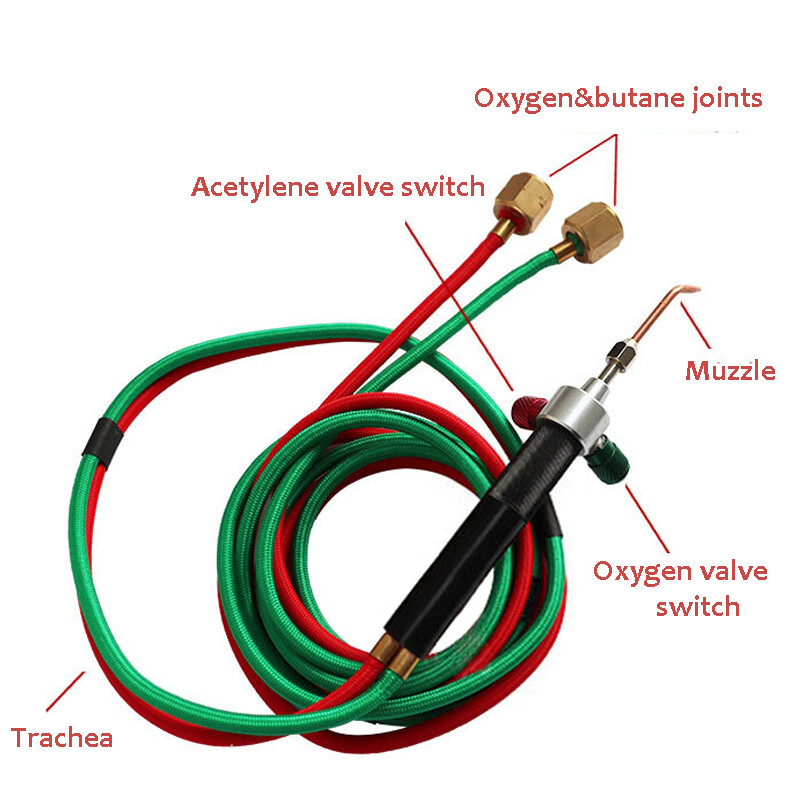 Mini Gas Little Torch Welding Soldering Kit Oxygen Acetylene Gun for ...