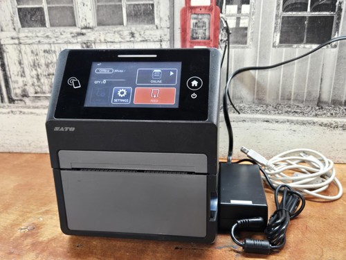 SATO CT4-LX, Direct Thermal Printer, USB-Ethernet Connection, 4.3 ...