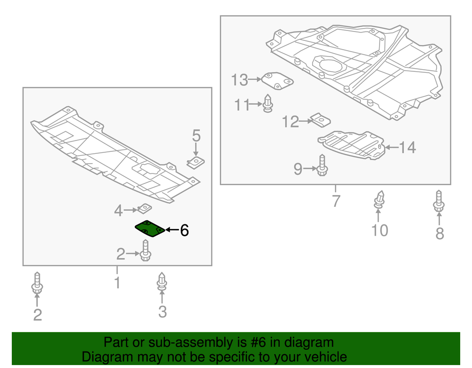 Genuine Mazda Deflector Shield Access Panel B45A-56-079 | eBay