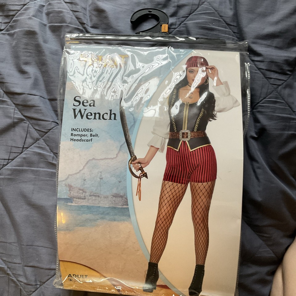 Women’s Adult Pirate Sea Wench Halloween Costume Size Small 4-6 | eBay