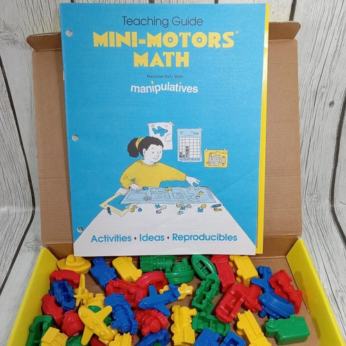 LEARNING RESOURCES MINI MOTORS EARLY MATH ACTIVITIES COLORFUL VEHICLES ...