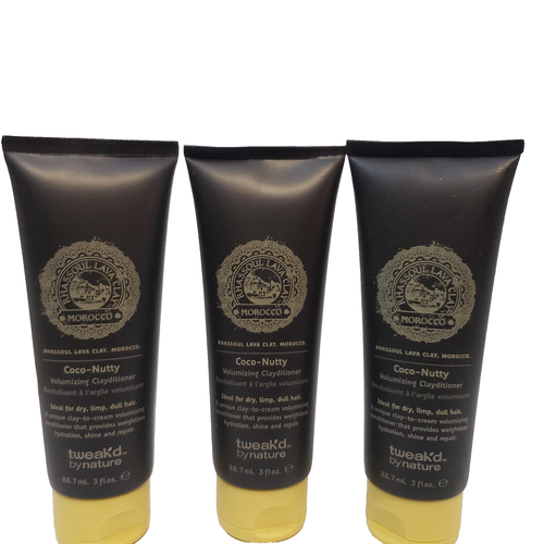 Tweak'd Rhassoul Lava Clay Morocco Coco Nutty Volumizing Clayditioner ...