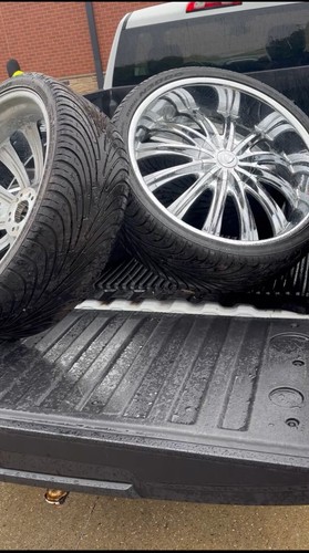 24 inch rims and tires 5x114.3 Universal | eBay