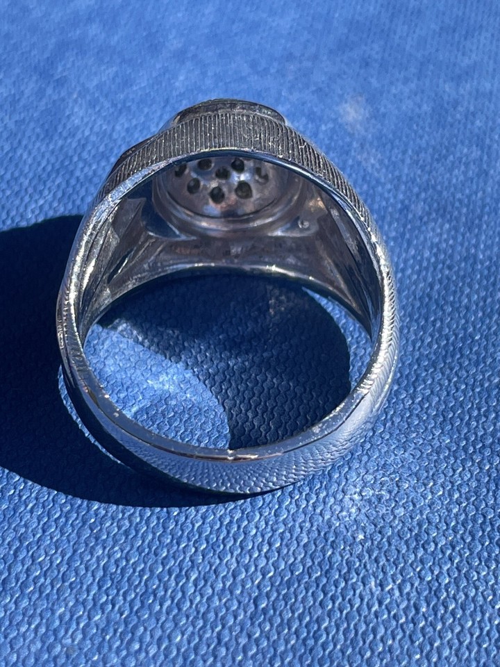 Vintage Uncas 18K HGE Ring Men’s Size 11 | eBay