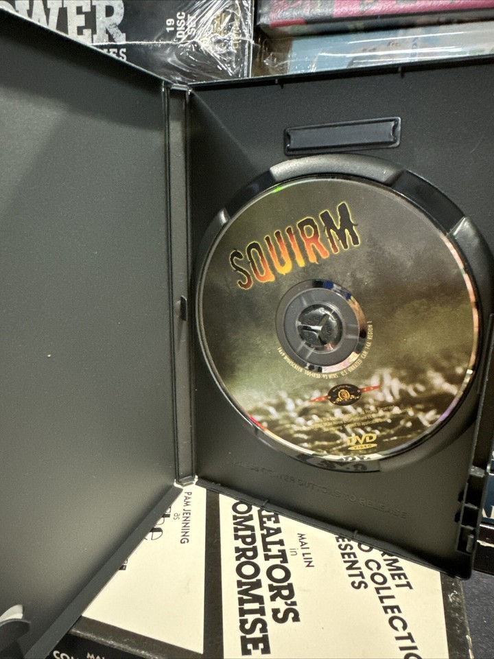 Squirm 1976 DVD MGM Don Scardino Patricia Pearcy Gross Cult Creature ...