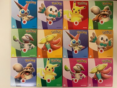 Lot 12 Boosters scellés POKEMON COMBAT EXPRESS Happy meal McDonald's ...