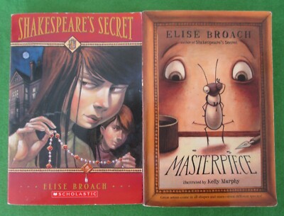 LOT 2 PAPERBACK NOVELS BY ELISE BROACH; SHAKESPEARE'S SECRET ...