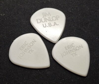 Dunlop Eric Johnson Custom Nylon Jazz III Pick - 3 Pack | eBay