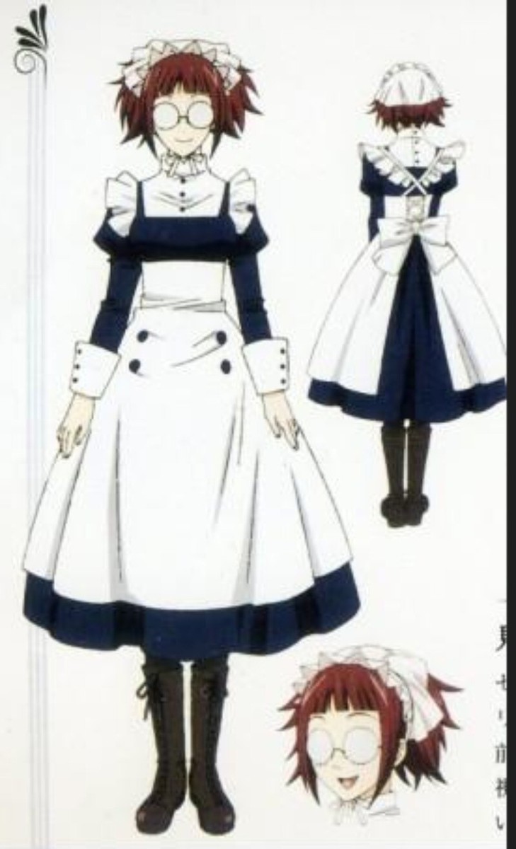 Female Butler Outfit Anime