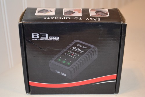 HTRC LiPo Compact Battery Charger RC Balance B3AC Pro Max B3 AC Black ...