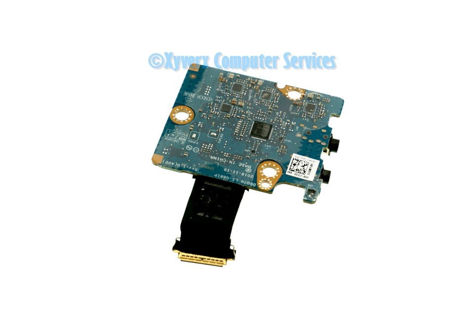 X2PHX DC02C00J800 OEM DELL AUDIO BOARD W/CABLE ALIENWARE AREA 51M P38E ...