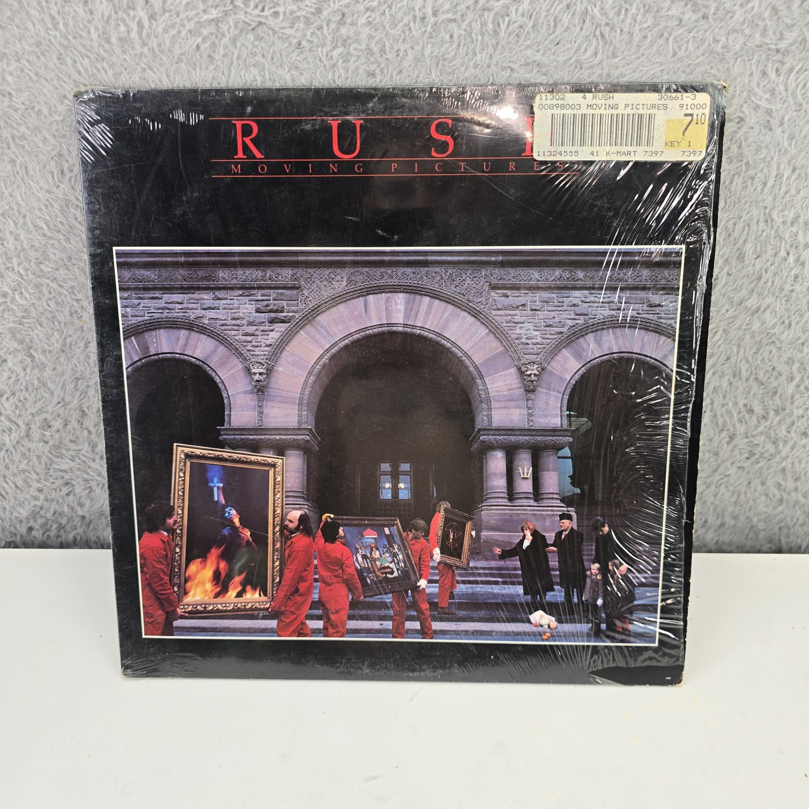 RUSH Moving Pictures Album LP Record 1981 Mercury Records SRM-1-4013 ...