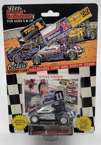 93' STEVE KINSER #11 RACING CHAMPIONS 1:64 Valvoline SPRINT CAR WoO NiB ...