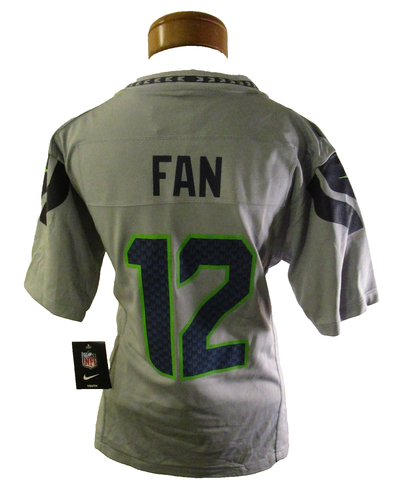 NWT Nike Seattle Seahawks FAN #12 Youth Alternate Game Jersey M 10/12 ...