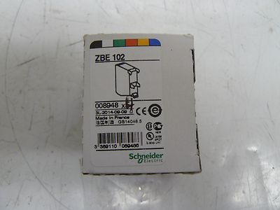 PACK OF 4 NEW SCHNEIDER ELECTRIC ZBE 102 CONTACT BLOCK | eBay