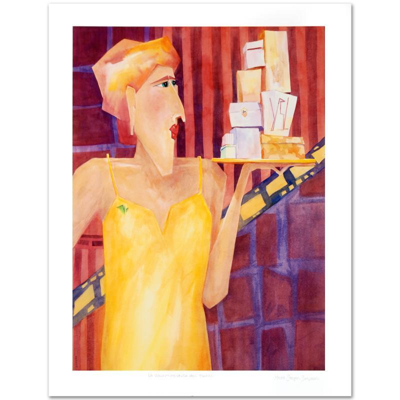 La Collectionneuse Des Boites" LTD Edition Serigraph by Renee Steger ...