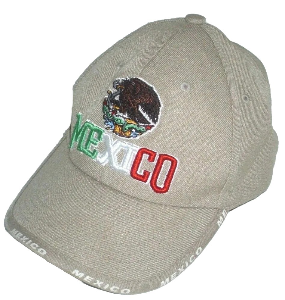 Mexico National Logo Baseball Cap Hat Adjustable Stra… - Gem