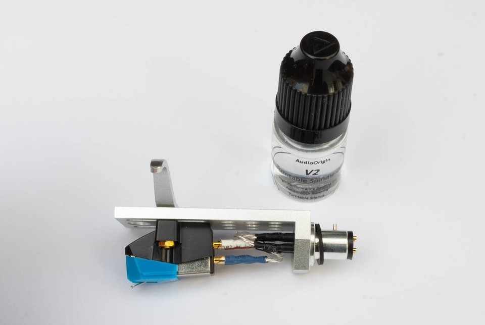 Silver Headshell, AT cartridge, stylus for Micro Seiki BL91, DD24, MB10 ...