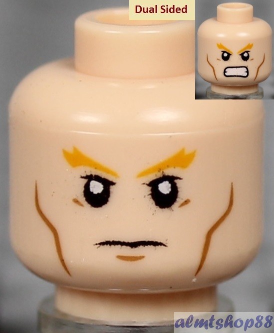 LEGO - MALE Minifigure Heads - PICK YOUR STYLE - Yellow Flesh Faces ...