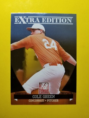 COLE GREEN - RC ROOKIE #92 CINCINNATI REDS - 2011 DONRUSS ELITE MLB ...
