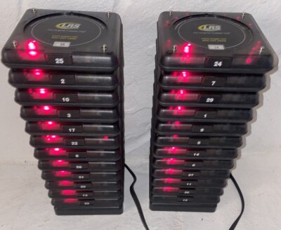 LRS Pager Coaster Lot Of 24 Long Range Systems The Original Coaster ...