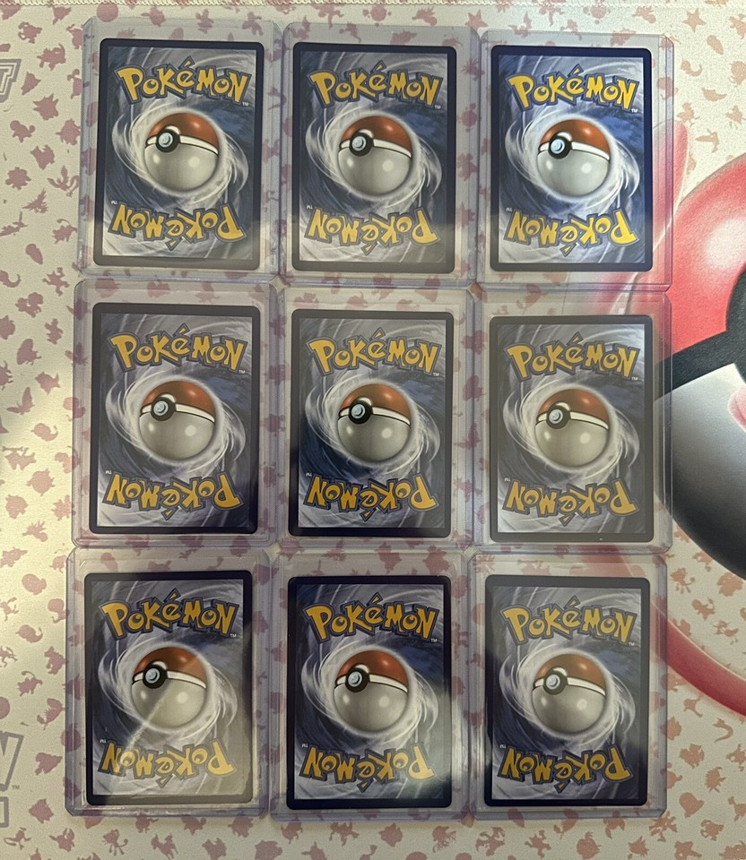 English Pokémon TCG Alternate Art Gold & Full Art Card Lot (9) Celebi ...