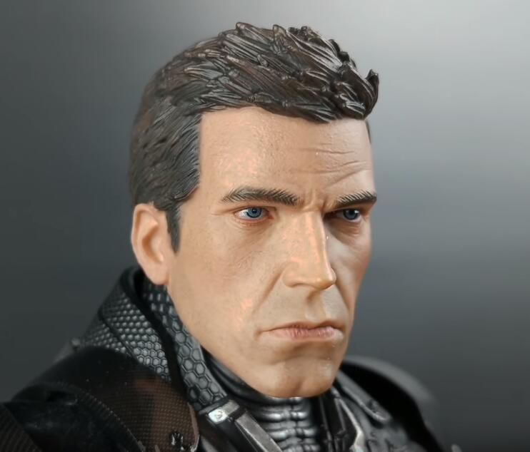 1/6 Bruce Wayne HEAD SCULPT ARKHAM Batman for hot toys Phicen Ganghood ...