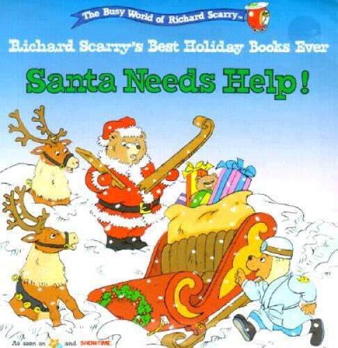 Santa Needs Help (Richard Scarrys Best Holiday Books Ever) - Paperback - GOOD 9780689834905| eBay