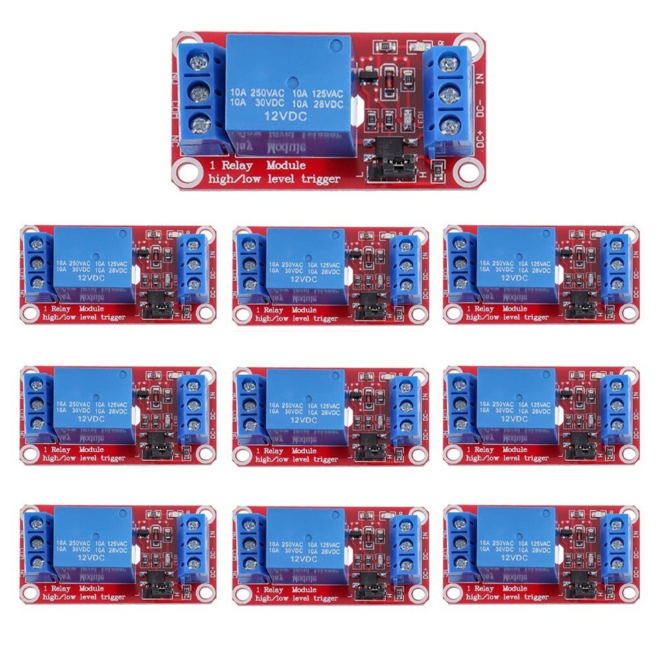 Reliable 10PCS Relay Module for Efficient Operation at Multiple ...
