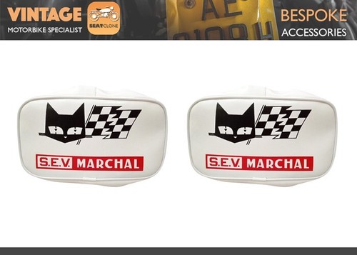 S.E.V. MARCHAL 850 859 PADDED SPOT FOG RALLY LIGHT COVER 100mmX180mm ...