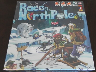 Race to the North Pole board game Playmore Games 2016 2-4 players NIS ...