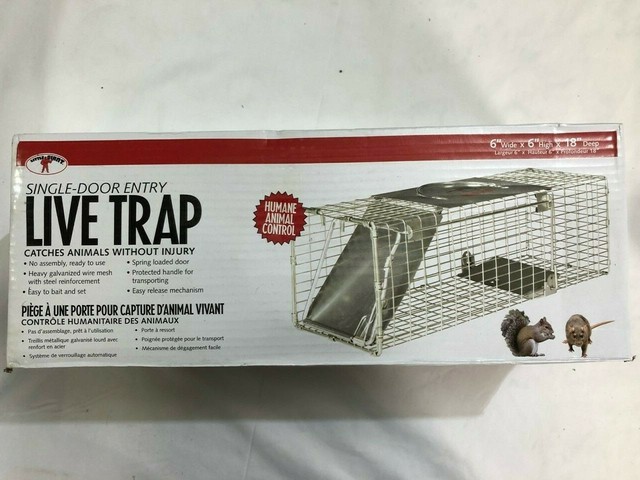 Little Giant Lt1 Single Door 18 Inch Live Animal Trap for sale online ...