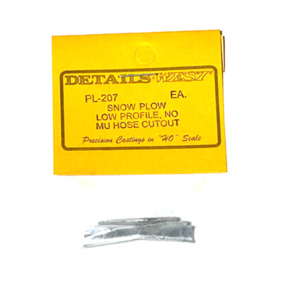 Details West PL-207 Snow Plows - Low Profile - Santa Fe & Other Roads ...