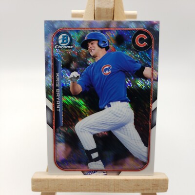 2015 Bowman Chrome Farm's Finest Mini #FFM-KB Kris Bryant Cubs NM-MT | eBay