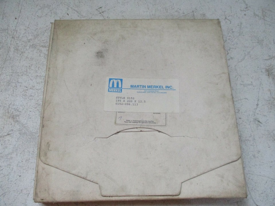 NEW MARTIN MERKEL STYLE 0152 omegat-seals for pistons and rods 195 X ...