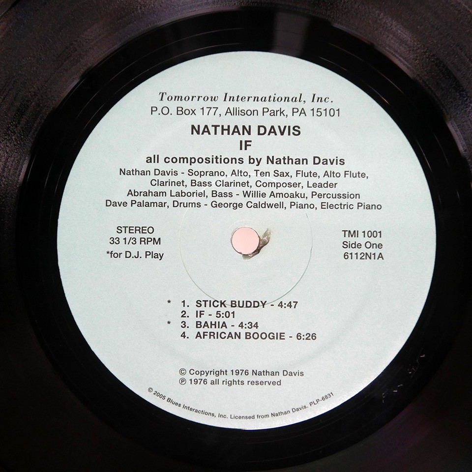 NATHAN DAVIS IF P-VINE PLP6831 Japan SHRINK VINYL LP | eBay