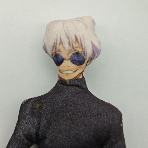 Action Figure Jujutsu Kaisen Puppet Spoof Maumet Satoru Gojo Doll ...