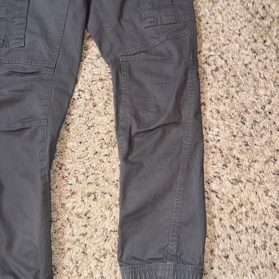 H&M Men’s Small Grey Skater / Jogger Pants Excellent Drawstring Cargo ...