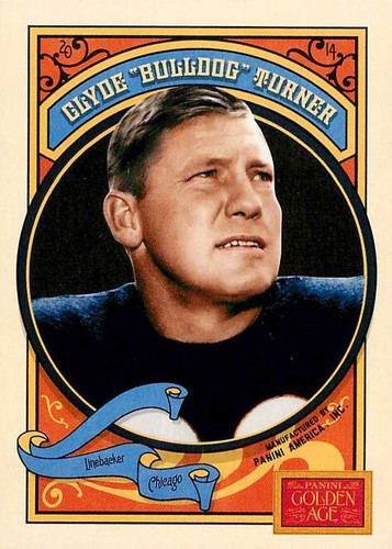 Clyde Bulldog Turner #70 2014 Panini Golden Age Chicago Bears | eBay