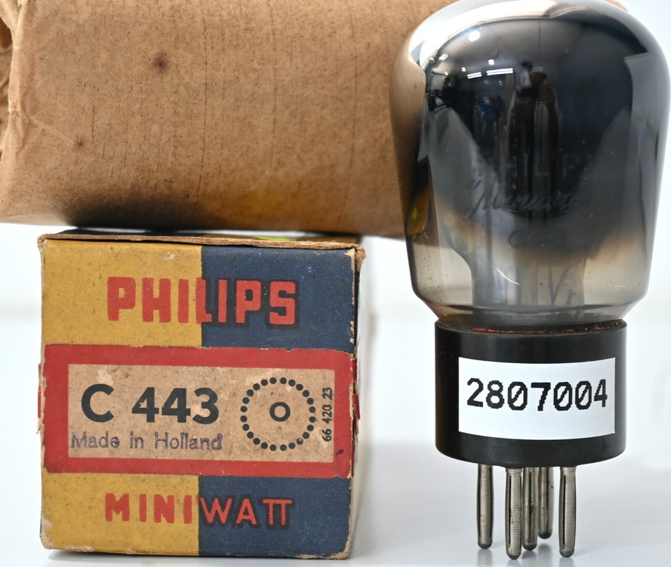 C443 Tube PHILIPS TUBE VALVE Tubes Valves ~ RES364 L425D DW3 PP430 C453 ...