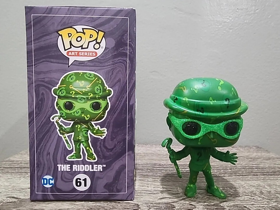 CUSTOM FUNKO POP DC COMICS ART SERIES EXCLUSIVE BATMAN FOREVER THE ...