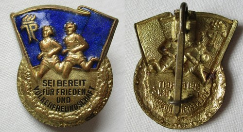 DDR Sportleistungsabzeichen JP "Sei Bereit für Frieden und ..." Stufe I ...
