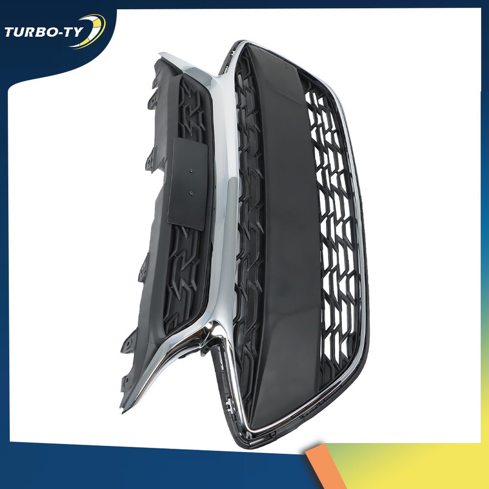 For Chevrolet Spark 2019-2022 Front Bumper Upper Grille Black&Chrome ...