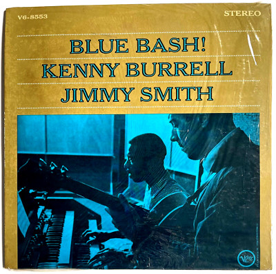 KENNY BURRELL & JIMMY SMITH BLUE BASH! VERVE STEREO VINYL LP IN SHRINK ...